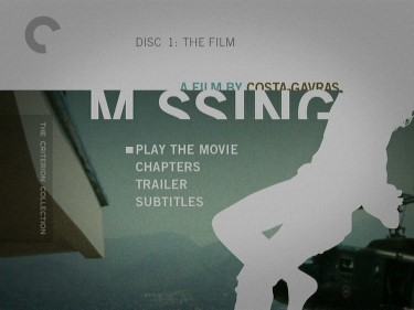 Missing Blu-ray - Jack Lemmon